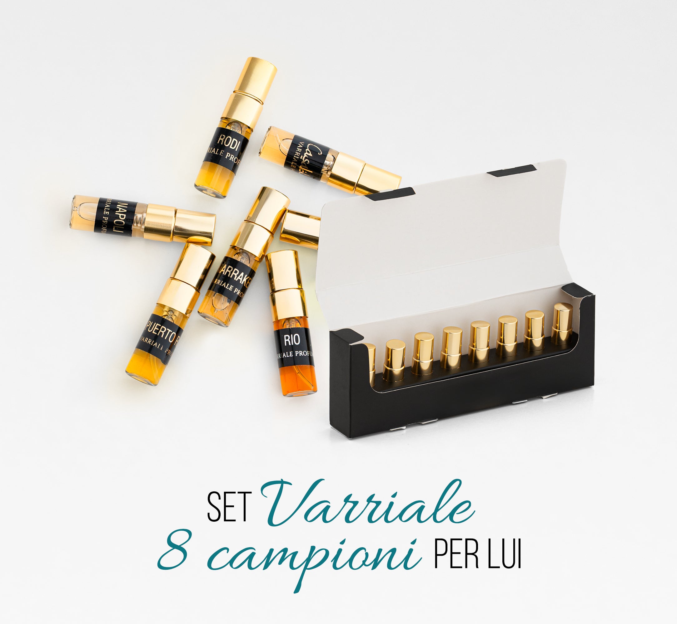 Set 8 Campioni Varriale PER LUI | Kit Discovery per Fragranze di ...